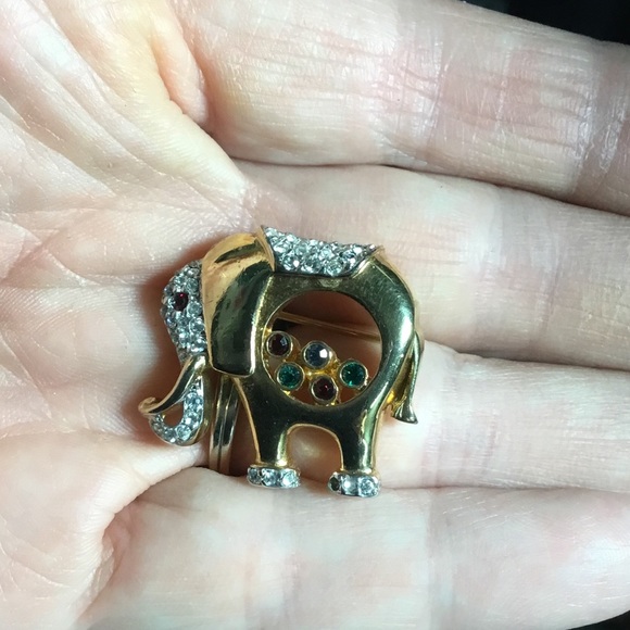Jewelry | Vintage Elephant Brooch | Poshmark